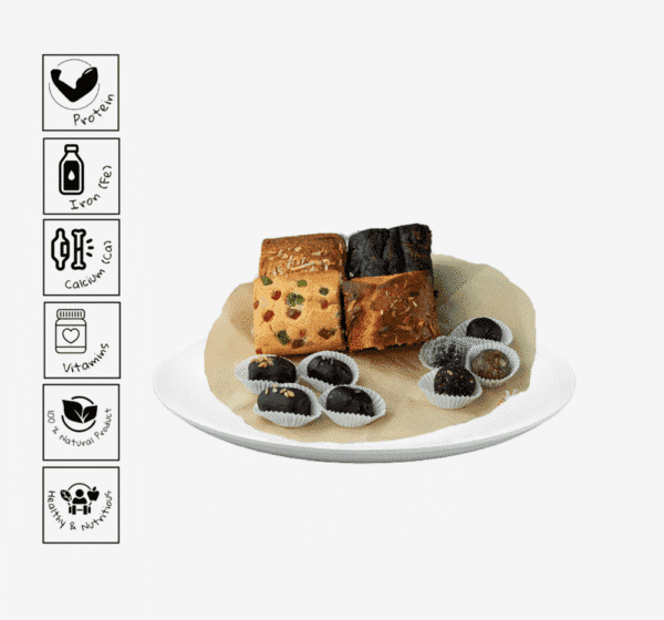 Assorted Tea Cakes 4 Pcs - Rasabali